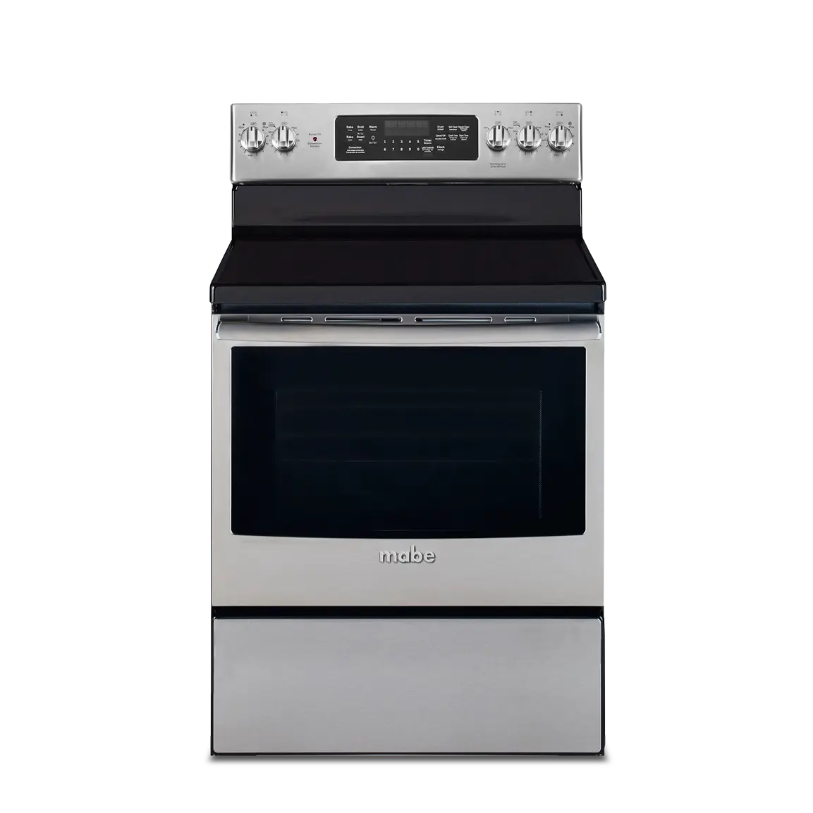 Mabe Electric Ranges 76cm, 5 Radiant burners EML835NXF – Mohammed ...